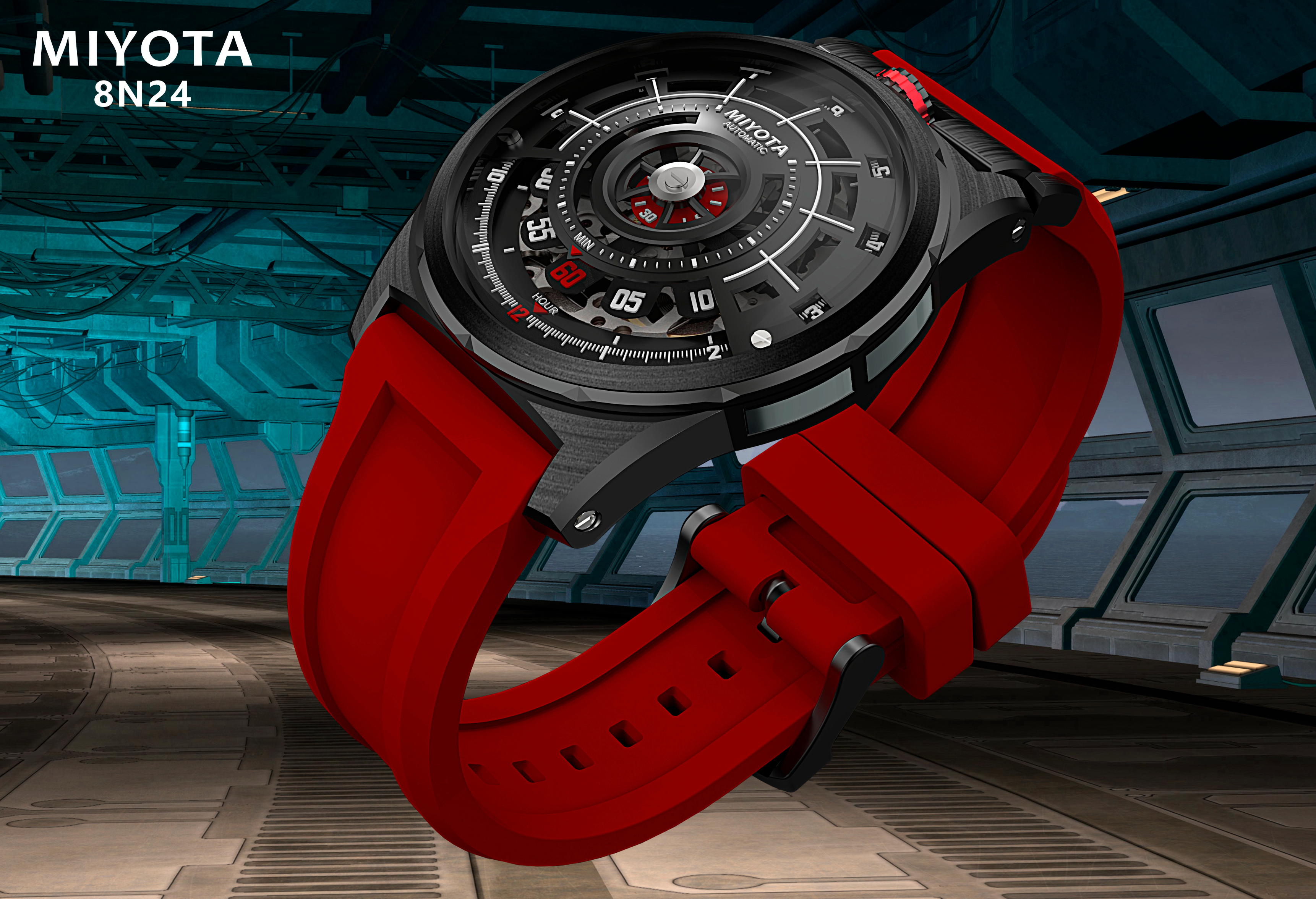 "Space Station and Orbit" won the 2024 MIYOTA China Watch Design Compe ...