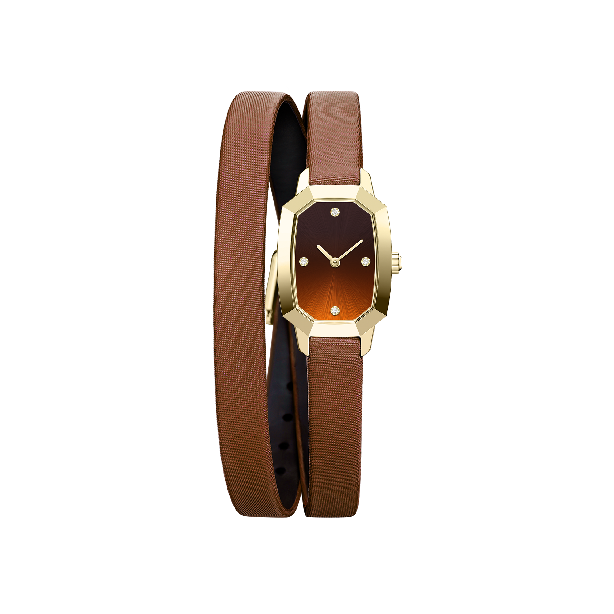 Slim Rectangular Ladies Watch OEM Case Study | RONDA 751 Movement ...